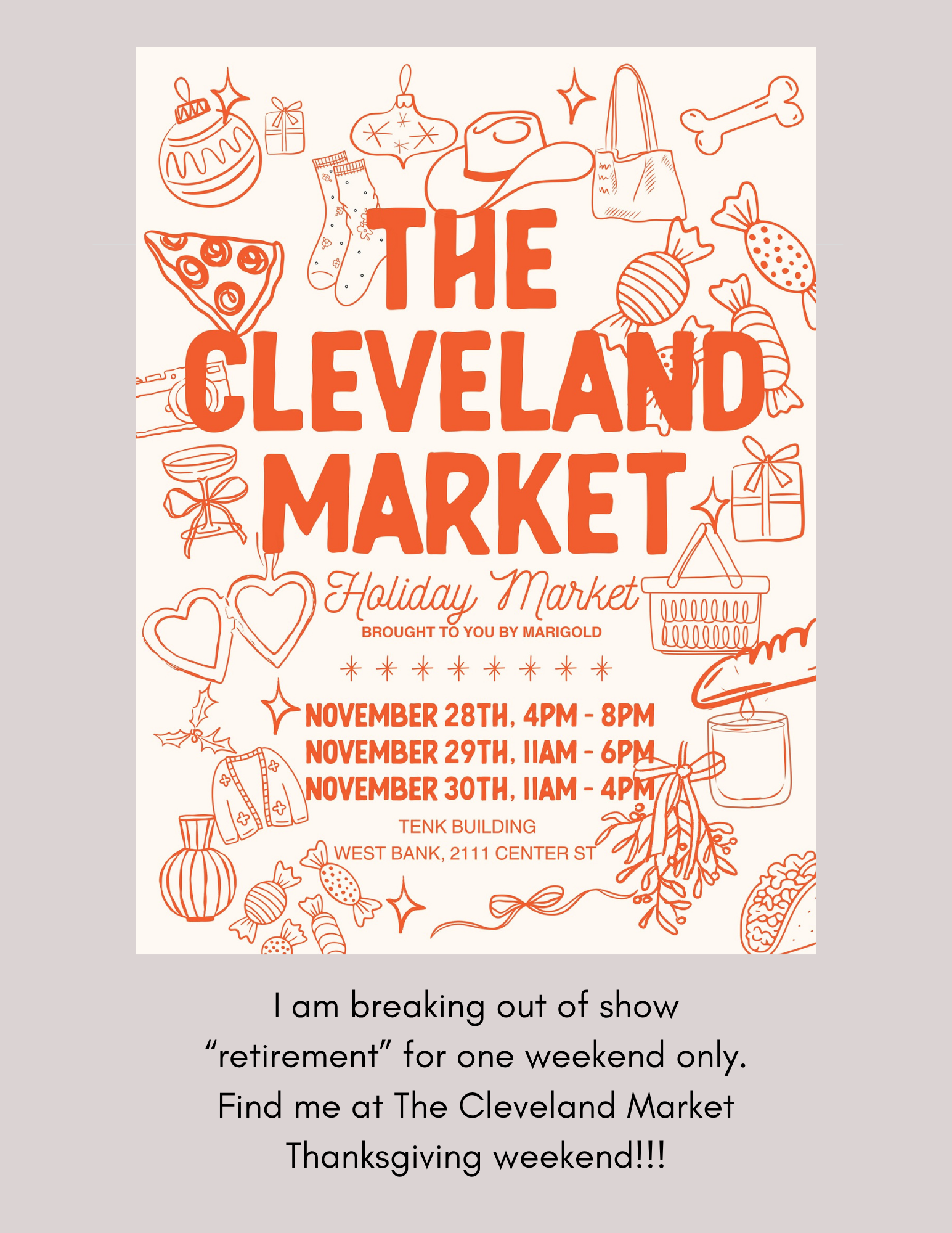 Find me at The Cleveland Market – Gina DeSantis Ceramics