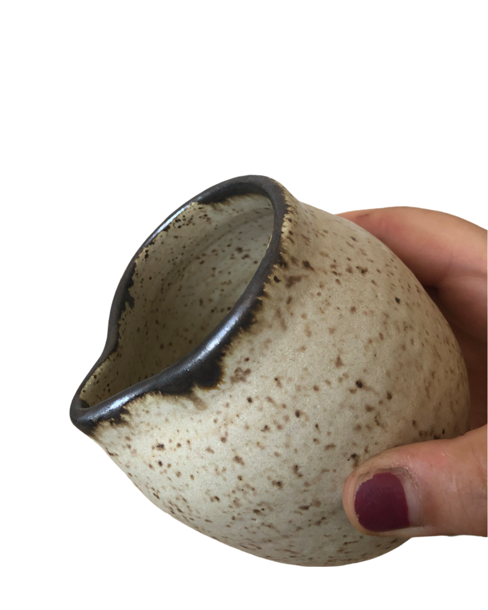 Luna Ceramic Creamer – Gina DeSantis Ceramics